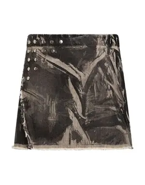 Rick Owens Denim Skirt Size Cotton