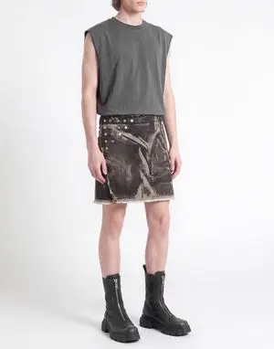 Rick Owens Denim Skirt Size Cotton