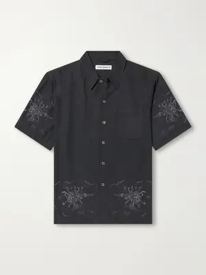 Our Legacy Every Printed Lyocell Shirt - Black