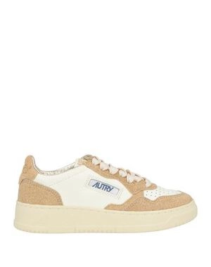 AUTRY Sneakers Size Leather - Beige