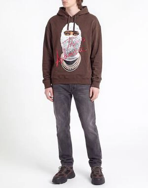 IH NOM UH NIT Sweatshirt Size Cotton, Elastane