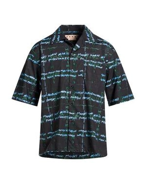 Marni Shirt Ivory Size Cotton - Black