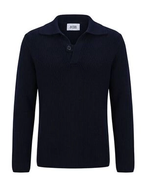 Alpha Studio Sweater Size Merino Wool - Blue