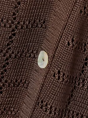 Calle Del Mar Open-knit Shirt