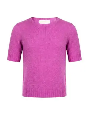 KAOS Sweater Mauve Size Acrylic, Polyamide, Wool, Mohair Wool, Elastane