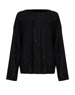 GENTRYPORTOFINO Sweater Midnight Size Alpaca Wool, Mohair Wool, Viscose, Polyamide, Polyester - Black