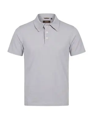 MOORER Polo Shirt Size Cotton, Elastane