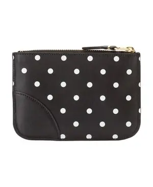 Comme Des Garçons Polka-dot Coin Pouch