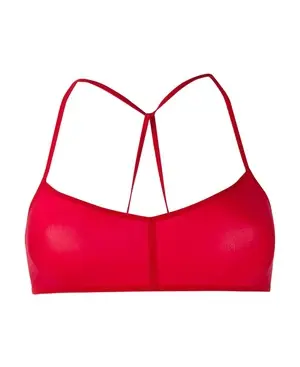 ANN DEMEULEMEESTER Spaghetti Strap Bra - Red