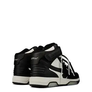 Off-White Trendy Mid-top Sneakers