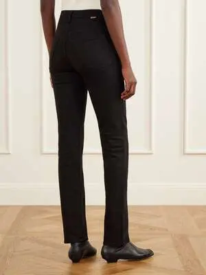 JAMIE HALLER The Slim Stovepipe Skinny-leg Denim Pants