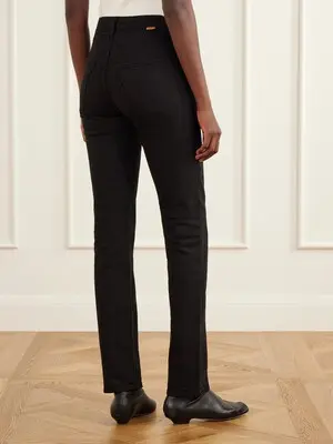 JAMIE HALLER The Slim Stovepipe Skinny-leg Denim Pants
