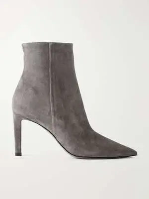 JIMMY CHOO Frankie 85 Suede Ankle Boots