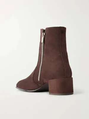 JIMMY CHOO Eliot 45 Suede Ankle Boots