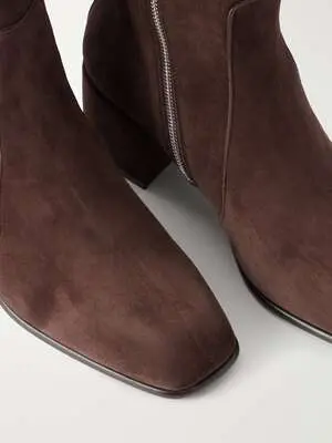 JIMMY CHOO Eliot 45 Suede Ankle Boots
