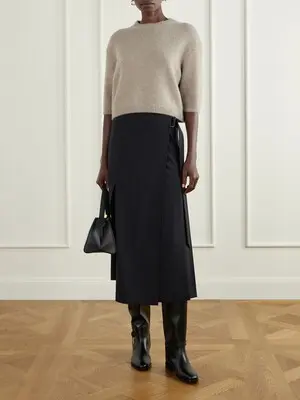 JIMMY CHOO Lawton Leather Knee Boots - Black