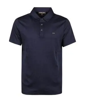 Michael Kors Logo Embroidered Polo Shirt - Black