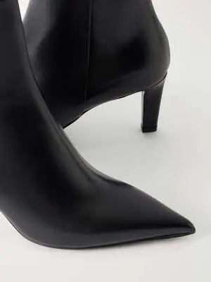 JIMMY CHOO Frankie 65 Leather Ankle Boots