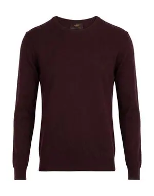 MOORER Sweater Rust Size Cashmere, Mohair Wool