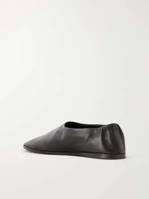 LEMAIRE Glove Leather Slip-ons
