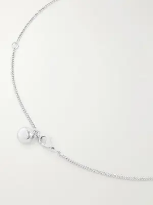 LEMAIRE Agate Necklace - Silver