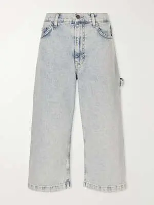SANDERLAK Low-rise Wide-leg Jeans