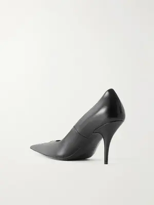 Balenciaga Avenue Bb 90 Leather Pumps