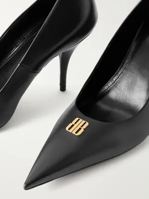 Balenciaga Avenue Bb 90 Leather Pumps