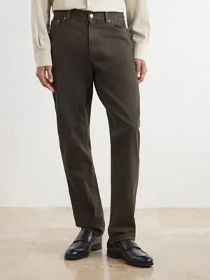 Zegna Roccia Slim-fit Garment-dyed Jeans