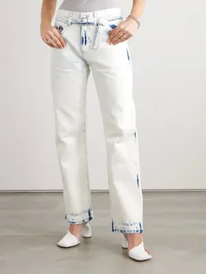 Proenza Schouler Ellsworth Straight Leg Jeans
