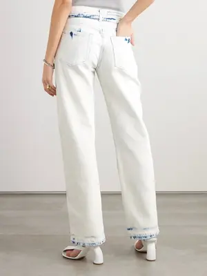 Proenza Schouler Ellsworth Straight Leg Jeans