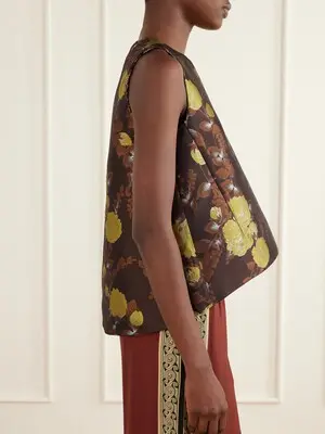 La DoubleJ La Scala Jacquard Top - Brown