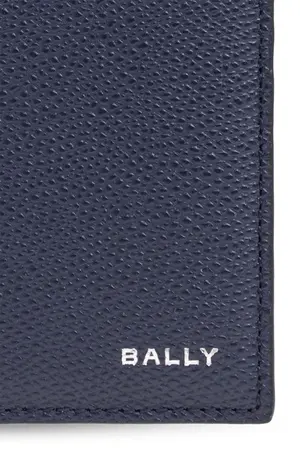 Bally Logo Detailed Bi-fold Wallet