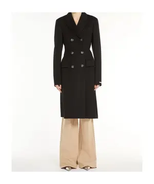 Sportmax Selim Double-breasted Sheepwool Coat