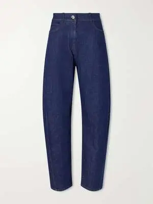 Another Tomorrow High-rise Organic Barrel-leg Jeans