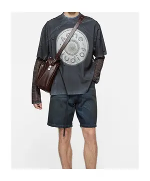 Acne Studios Logo Relaxed Fit T-shirt