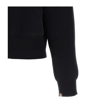 Extreme Cashmere High-neck Zip Cardigan