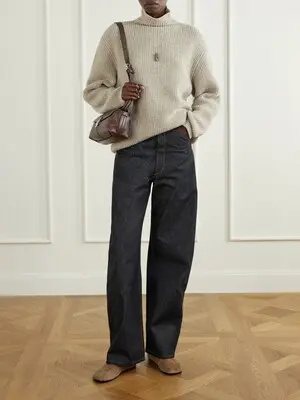 LEMAIRE High-waist Barrel-leg Jeans