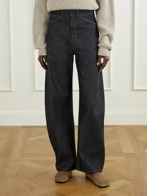 LEMAIRE High-waist Barrel-leg Jeans