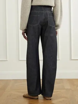 LEMAIRE High-waist Barrel-leg Jeans
