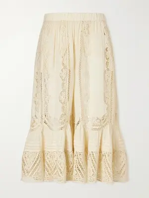 Sea Embroidered Bottoms For Women