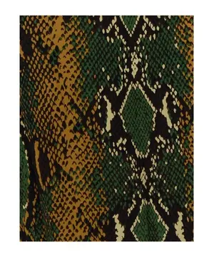 Diane Von Furstenberg Printed Silk Wrap Dress