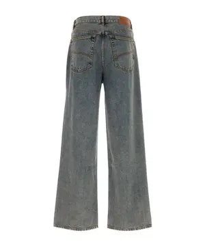 Amiri Vintage Washed Wide-leg Jeans
