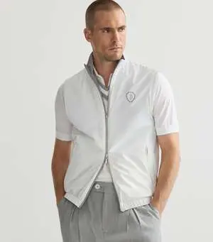 Brunello Cucinelli Water-resistant Crest Reversible Gilet