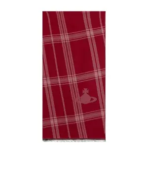 VIVIENNE WESTWOOD Plaid Scarf