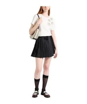 MAXCO. Max&co. Pleated Midi Skirt