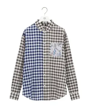 Loewe Shirt In Wool And Cotton Flannel - Polychromatic