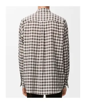 Loewe Shirt In Wool And Cotton Flannel