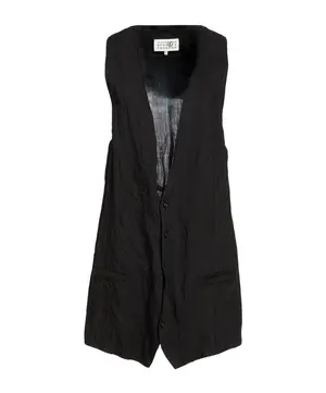 MAISON MARGIELA Minimalist Solid-colored Suit Vest