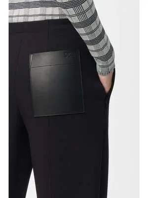 Loewe Stirrup Trousers In Stretch Wool Blend